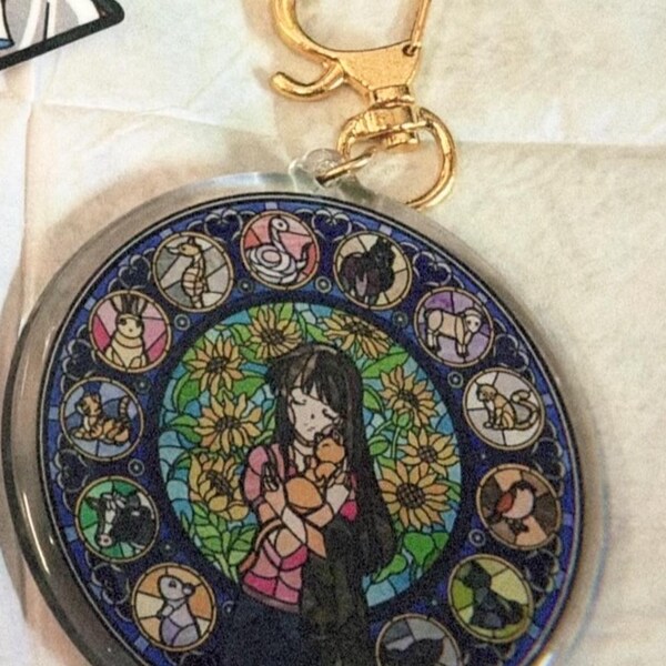 Princess Serenity & Prince Endymion Stained Glass Transparent Stickers ...