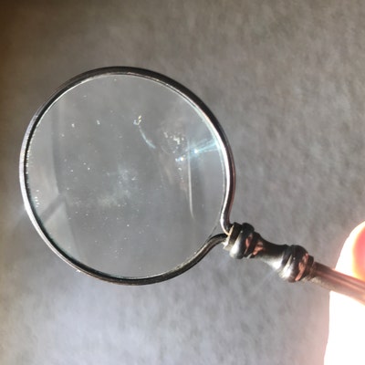 Antique Bronze Monocle Magnifying Glass Necklace Brass/bronze Pendant W ...