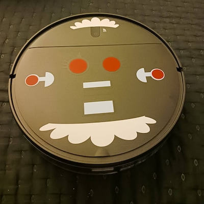 Original Deluxe Rosie the Robot Face Decals for Your Robotic Floor ...