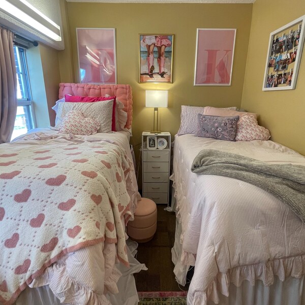 Large Red Pink Leaf Print, Botanical Wall Art, Tropical Hawaii Decor ...