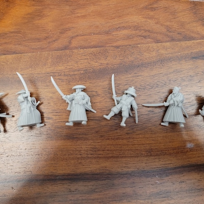 Skeleton Zombies Infantry Unit Skeleton Samurai Miniatures Wargaming ...