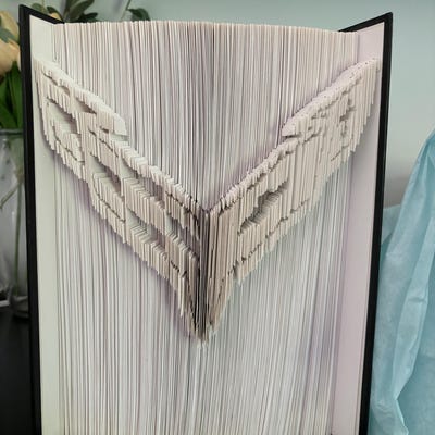 Cut & Fold Book Folding Pattern Intricate HIBISCUS FLOWER 521 Pages ...