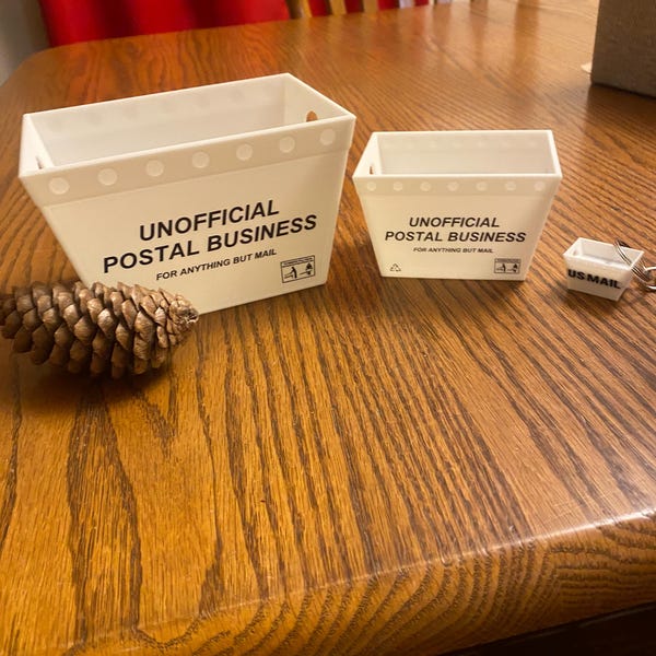 Mini Mail Tub Tote for Small Items - Etsy