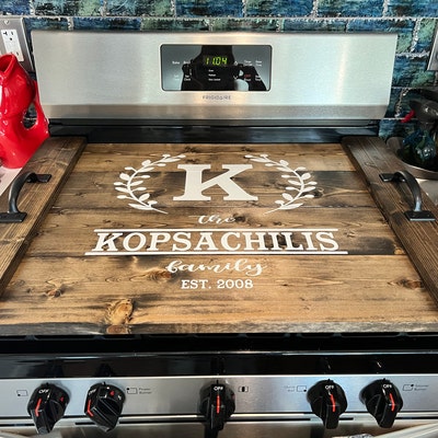 Hand Made Custom Stove Top Cover - Etsy