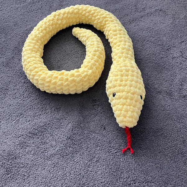 Snake Crochet Pattern | Easy Snake Plushie Pattern | PDF Download ...