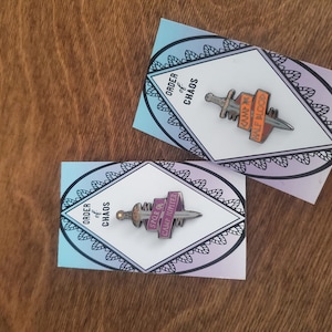 Enamel Pin Percy Jackson Inspired - Etsy