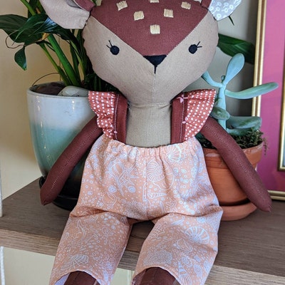 Deer Sewing Pattern PDF Make a Deer/reindeer Woodland Animal - Etsy