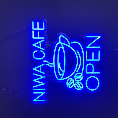 Burger Holic Neon Sign Custom Burger Bar LED Neon Light Fast Food Shop ...