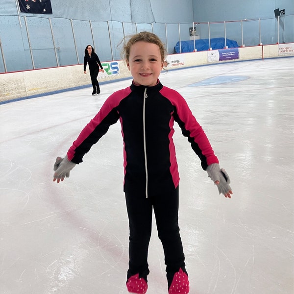 Girls' Green Figure Skating Dress With Crystal Embellishments ...