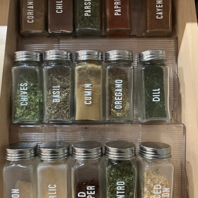 Food Storage Labels, Modern Pantry Labels for Jars, Canister Labels ...