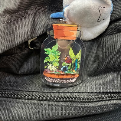 Terrarium Shaker Charm Cute Bugs - Etsy