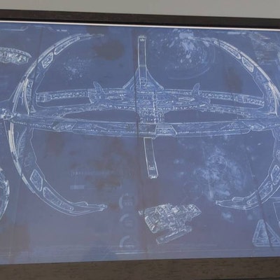 Star Trek Enterprise USS 1701-D Blueprint Art Print - Etsy