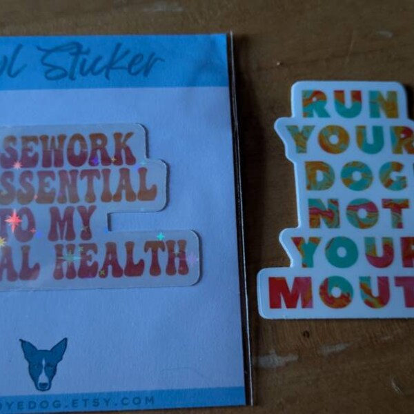 Dog Sport Vinyl Stickers | National Park-themed (dock Diving, Disc ...