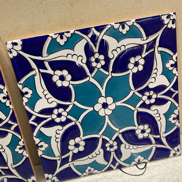 Turkish Ceramic Tile Set (4) - Splash Back, Kitchen, Bathroom ...