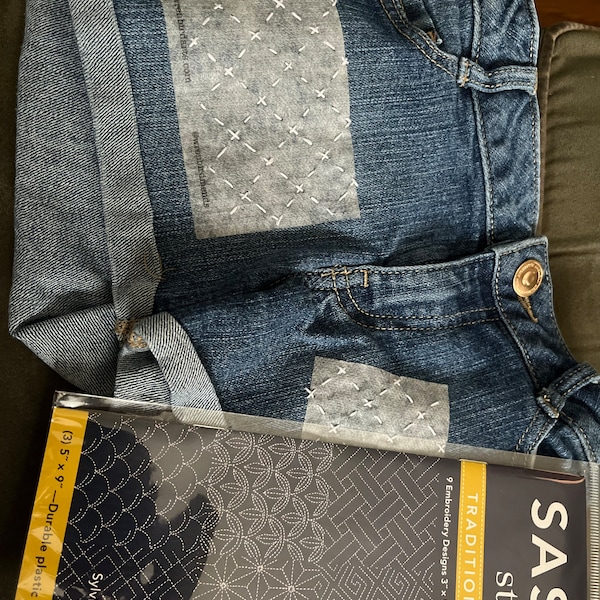 Sashiko Inspired Mending Kit Modern Visible Mending Tool Set - Etsy