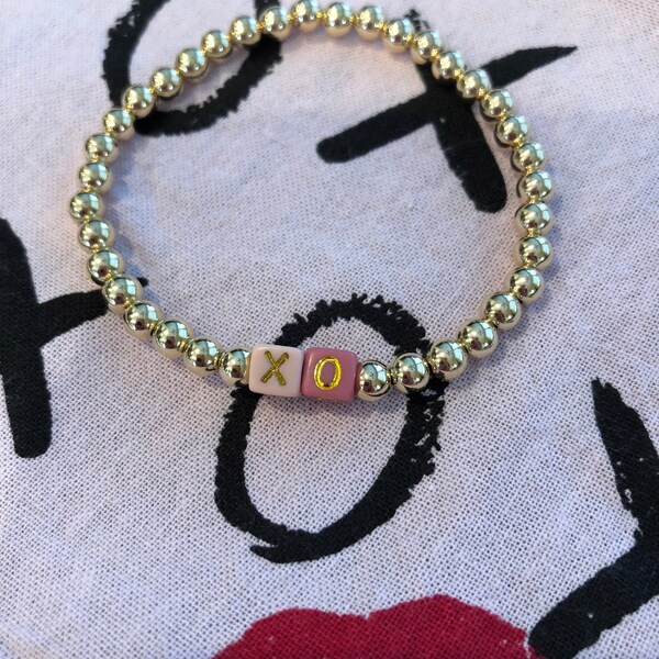 Blue Floral Beaded Bracelets /cross Bracelets With Gold/ Silver/ Rose ...