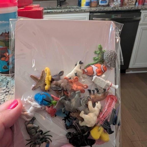 Set of Miniature Buffalo - Mini Buffalo - Bison - Terrarium Supplies ...