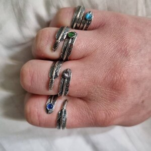 Full Finger Ring Finger Long Ring Long Finger Ring Sterling - Etsy