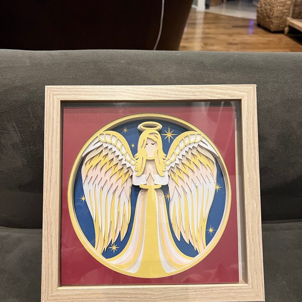 3D BREATHE Shadow Box - for Cricut - for Silhouette - Etsy