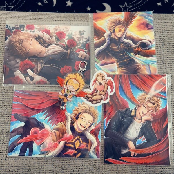 Hawks (keigo Takami) - "flying By" Digital Art Print by Eahsalart - Etsy