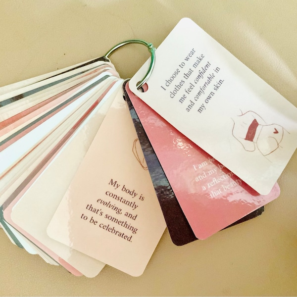 48 Biblical Affirmation Cards, INSTANT DOWNLOAD, Bible Verse Cards ...