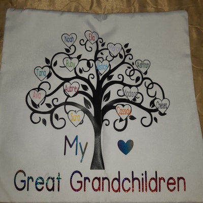 Family Tree 13 Members Svg, Family Heart Tree Svg/png.dxf File, Family ...