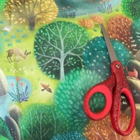 Blue Flying Dragons Fire Fabric Dragon Fire Dark Blue by Adenaj ...