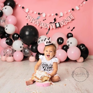 Spooky One 1st Birthday Girl Outfit Baby Girl Ghost Birthday - Etsy