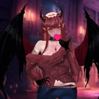 Vtuber Ferox, the Furry Wolf 9 Emotions / Toggles Live2d Model for Vtube Studio Premade for ...