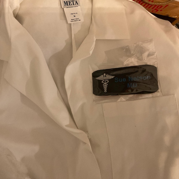 Nurse Patch With Heartbeat, Black or White Patch, Great Patch for ...