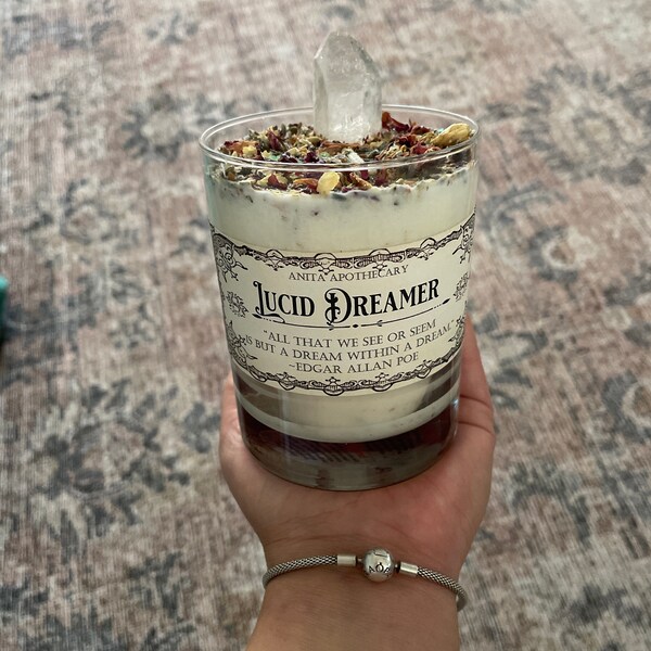 ORIGINAL Lucid Dreamer Candle ~ Dream Spell, Dreams, Dream Magick ...