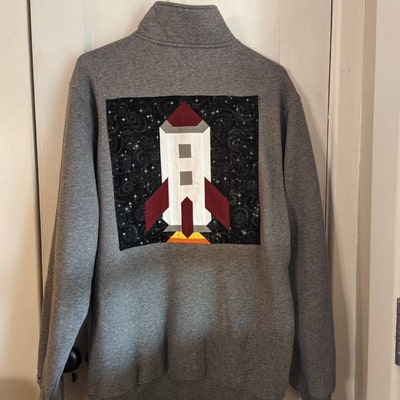 Rocket Outer Space Astronaut Quilt Block PDF Pattern-instructions for 6 ...