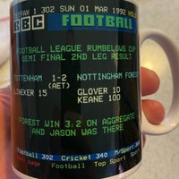 Personalised Retro Ceefax Mug Teletext Sports Coffee / Football Match ...
