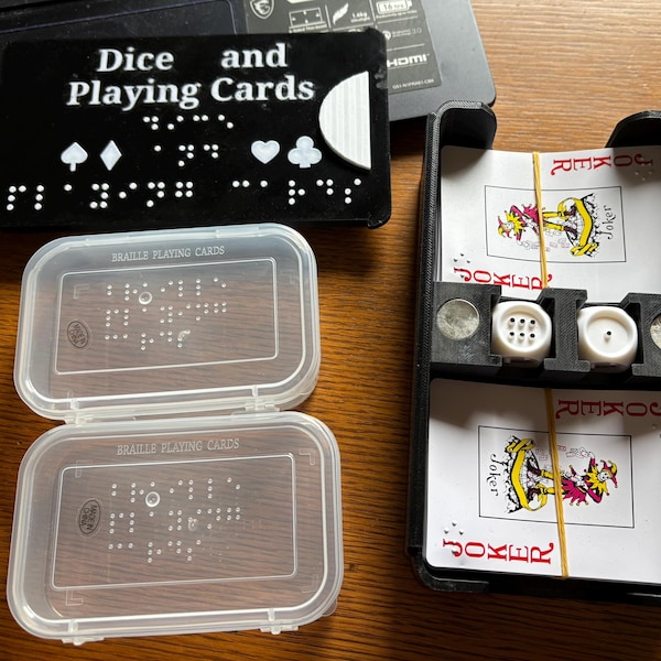 Braille Sudoku Set for the Blind, Tactile Playing Board With Braille ...