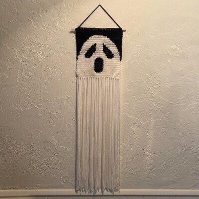 Ghost Tapestry Crochet Pattern / Wall Hanging / Instant Download ...