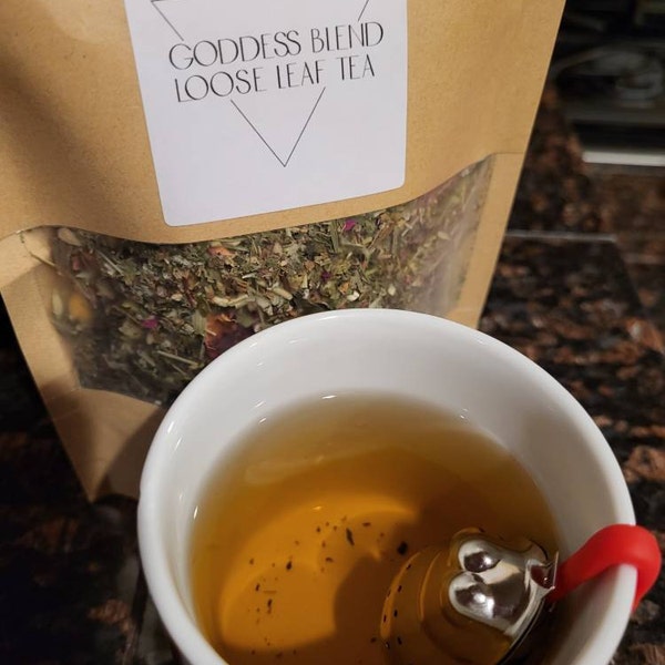 Goddess Blend Herbal Tea - Etsy