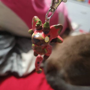 Custom Chibi Dangler Charm Animal Dangler Moving Tail - Etsy
