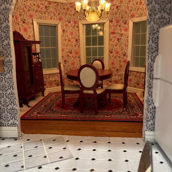 Dollhouse Miniature - Dollhouse Wall Panels Embossed Textured Foam ...