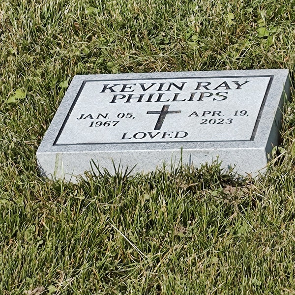 Granite Cemetery Marker - Monument Grade Granite. Multiple Design ...