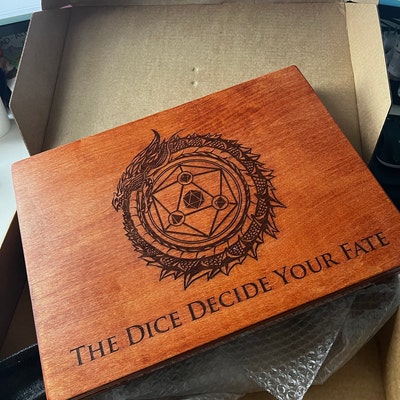 Personalized Engraved Wood Dungeon Master Screen With Custom Side ...