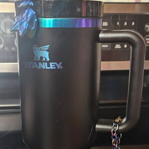 Black Chroma Style Gem Dragon 10mm Stanley Straw Topper 30oz 40oz - Etsy