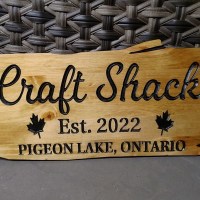 Custom Retreat Sign Wooden Cottage Sign Custom Cottage - Etsy Canada