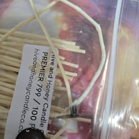 CD Candle Wicks | Stabilio | 6" Long, Pretabbed, Prewaxed | Bulk 12 ...