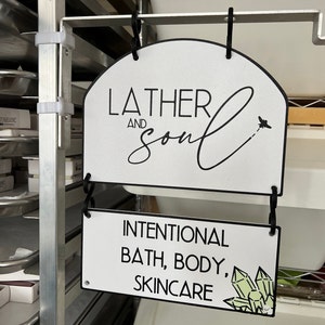 Personalized Sign for Hanging on Pop up Tents, Market Displays, Custom ...