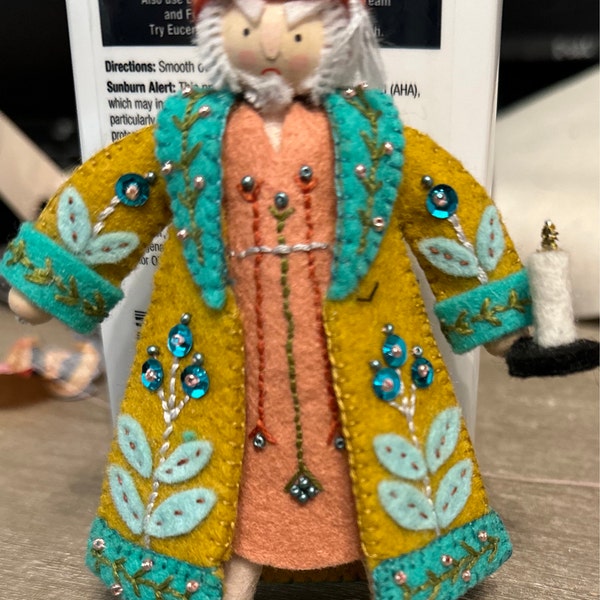 Scrooge and Marley Completed Heads Mmmcrafts Ebenezer Christmas ...