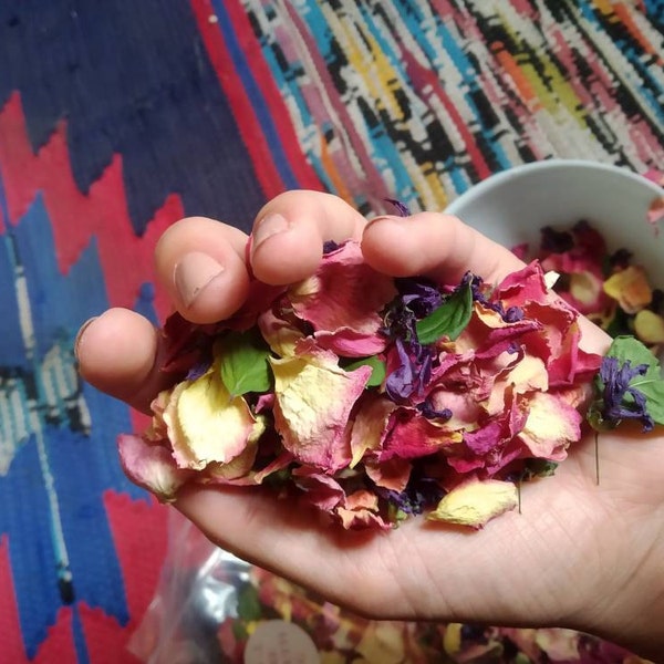 Biodegradable Confetti. Almost Rainbow Petals. Natural Confetti for All ...