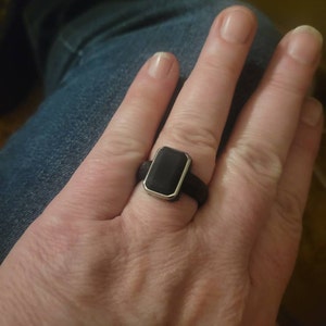 Designed Silicone Wedding Ring for Women. Set of Thin and Stackable ...