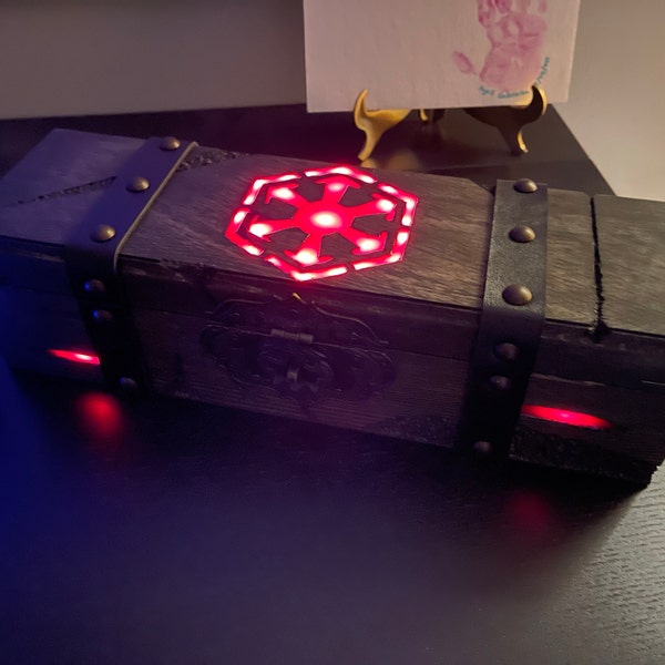 The Captain Lightsaber Box - Etsy