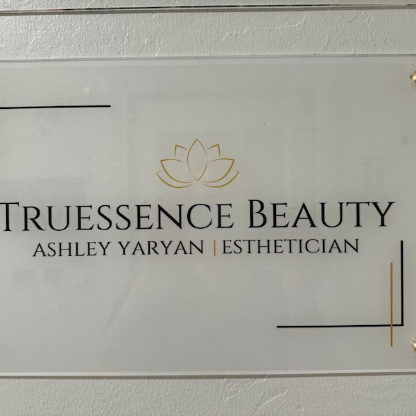 Frosted Acrylic Blanks || DIY Wedding Sign Calligraphy Blank Stock ...