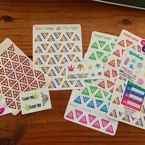 Clear marijuana Monday Hand-lettered Weed - Etsy